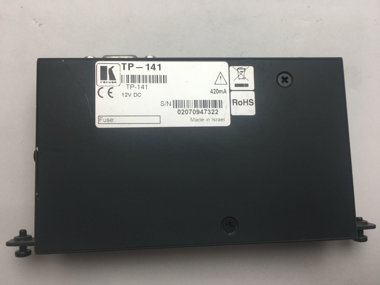 Kramer Outils Xga / Acoustique Ligne Récepteur & Transmetteur TP-121 | eBay