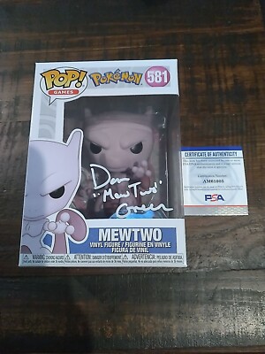 Dan Green Signed Mewtwo Funko Pop Psa | eBay