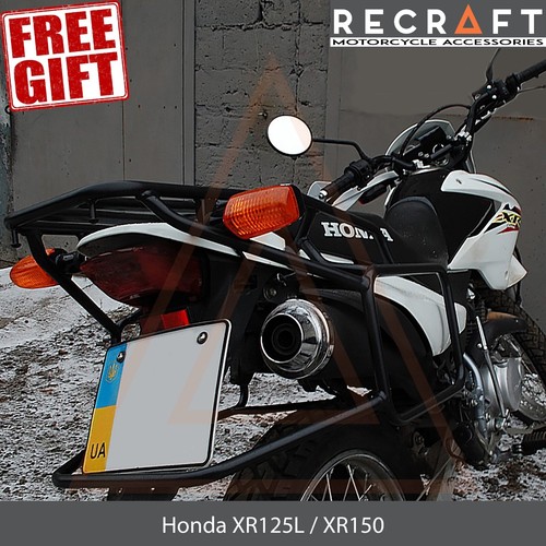 Honda XR125L XR150L Whole-welded Luggage rack system Givi Kappa Monokey ...