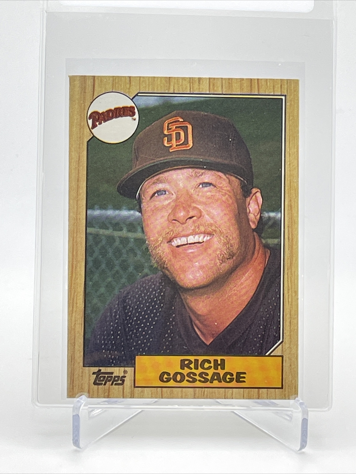 1987 Topps Rich Gossage Baseball Card #380 Mint FREE SHIPPING | eBay