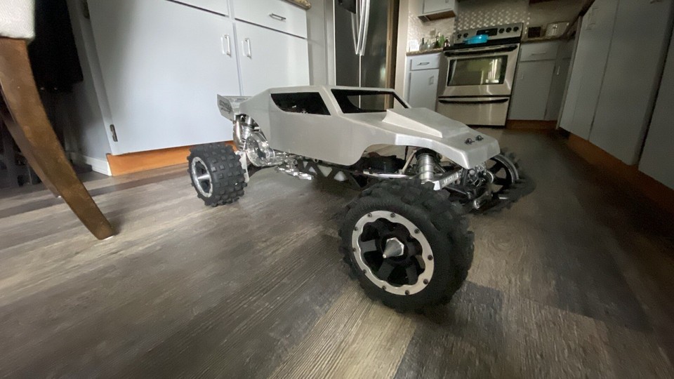 HPI 1/5 Scale Baja 5b Full Custom Build RC Buggy Car Remote Control Gas ...