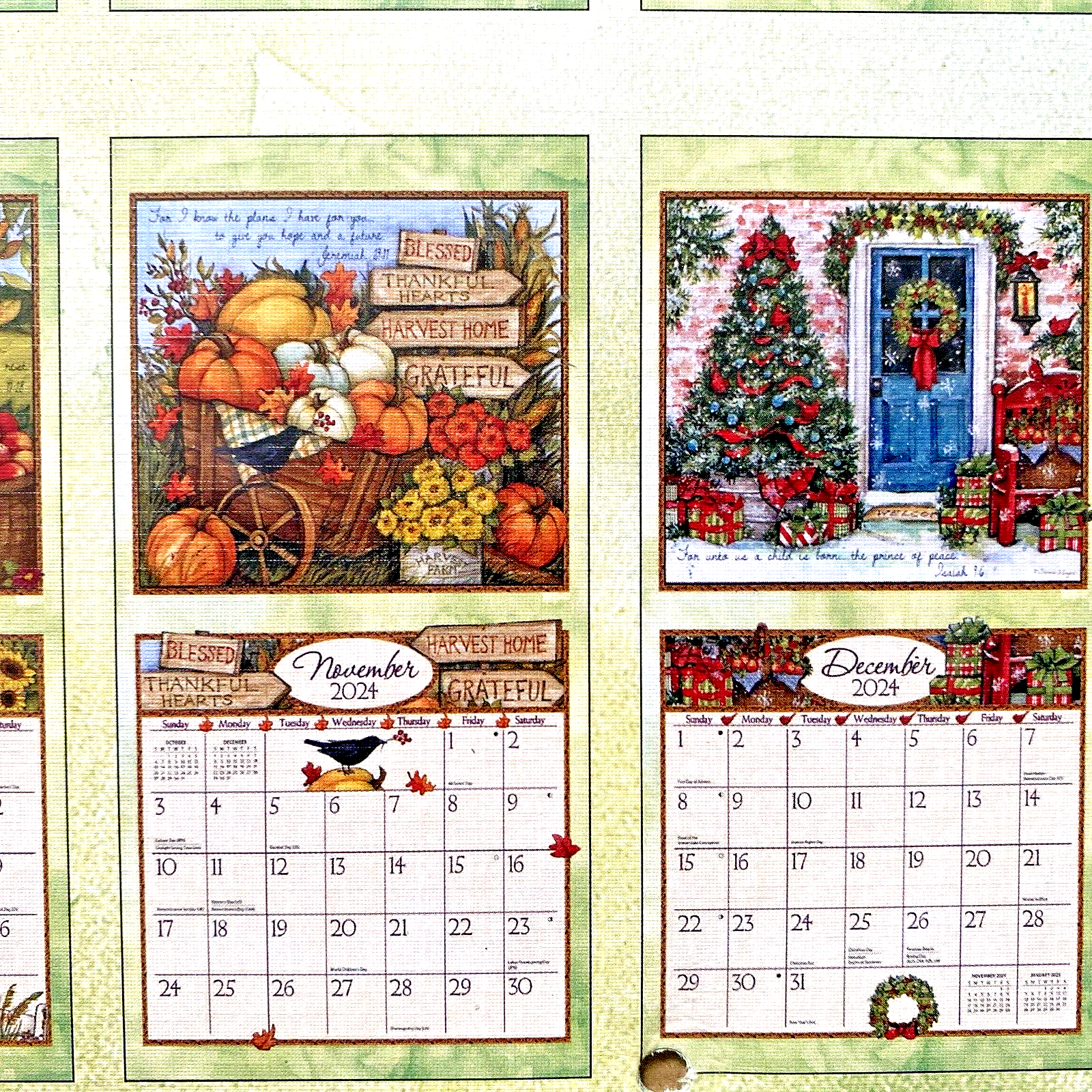 Susan Winget Wall Calendar 2024 Blessings The Lang Co Art Work Scrape ...