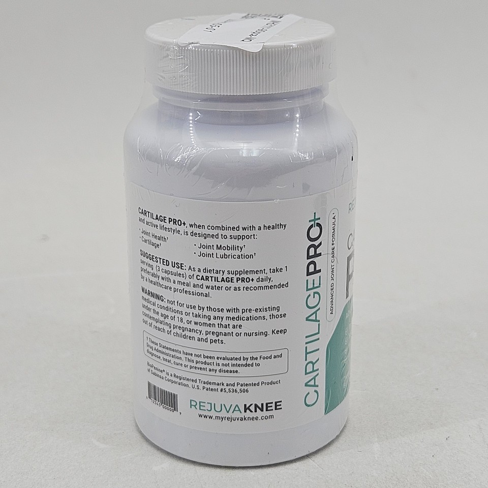 REJUVA KNEE Cartilage Pro + Joint Support Advanced Formula 90 Capsules ...