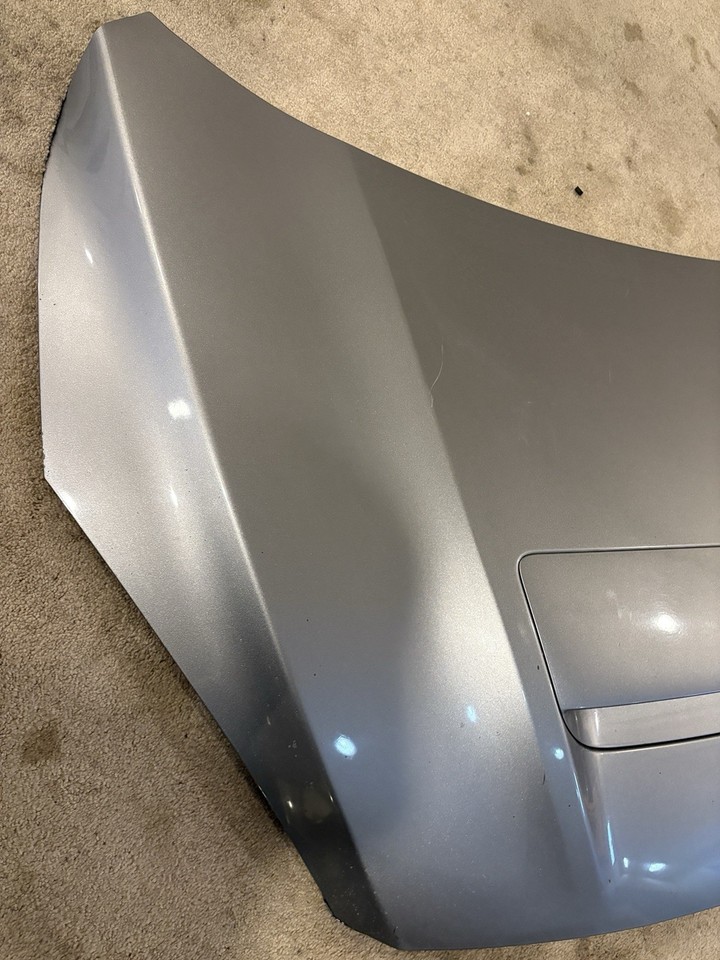 Mazdaspeed 3 Hood oem 10-13 gen2 Silver turbo 2.3 mazda mzr ms3 mps ...