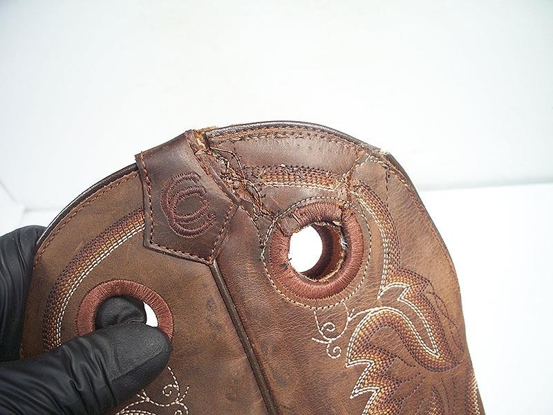 DAN POST MEN'S 12 D DISTRESSED ABRAM COWBOY BOOTS WIDE SQUARE TOE | eBay