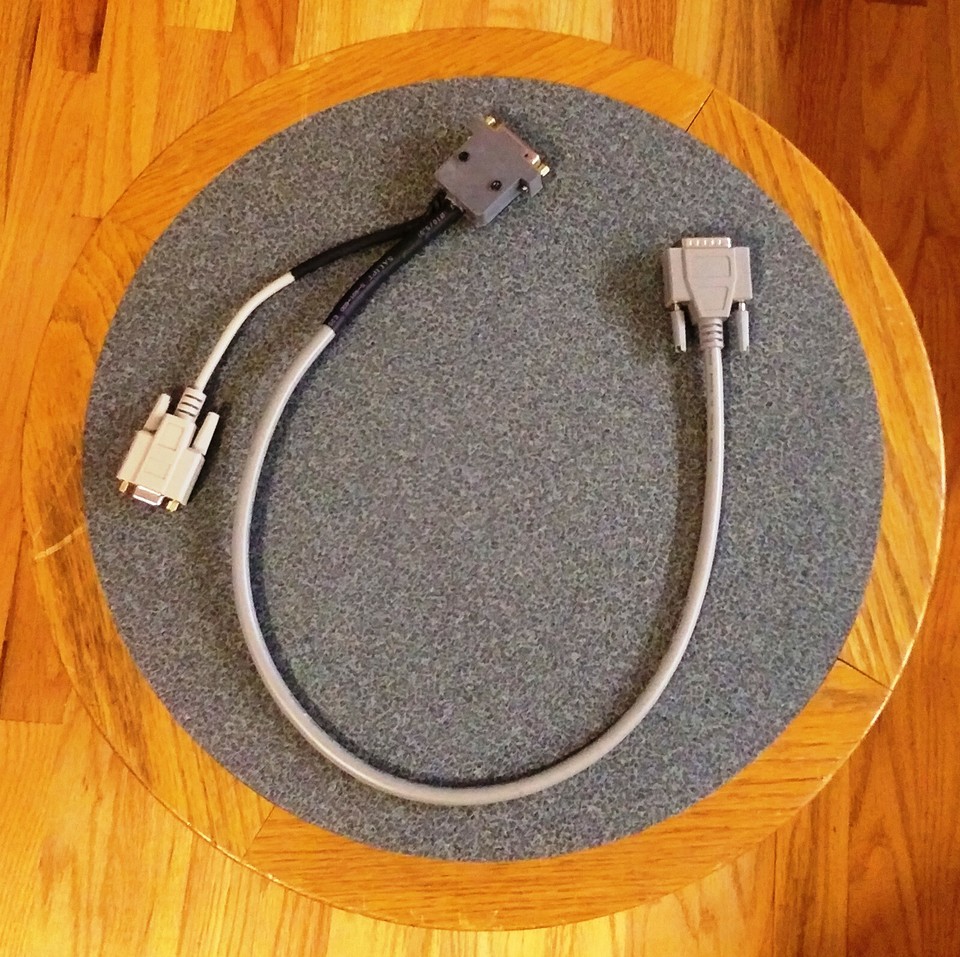 Apple IIe Y Cable 590-0703-A for Apple IIe PDS card NEW CABLE 590-0703 ...