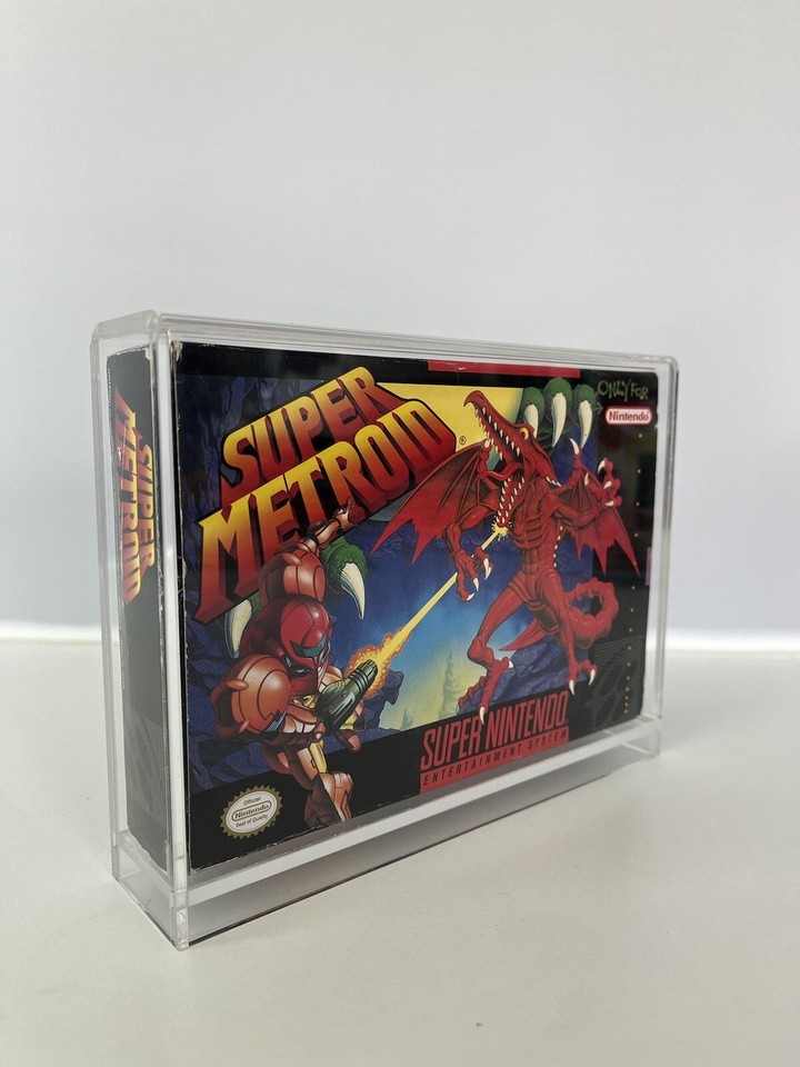 Nintendo SNES/N64 Premium Acrylic Video Game Display Case | eBay