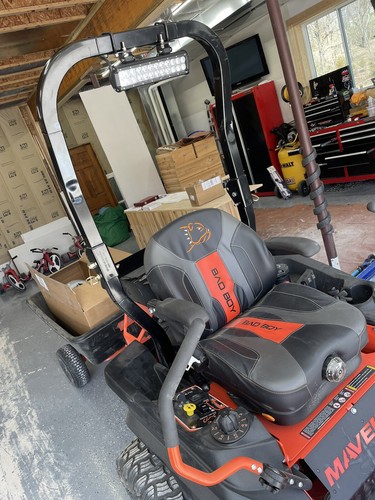 BAD BOY MOWERS OEM 088-1000-10 ROPS Mounted Light Kit with 2x2 Hardware ...