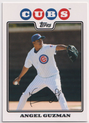 2008 Topps #77 Angel Guzman Chicago Cubs | eBay