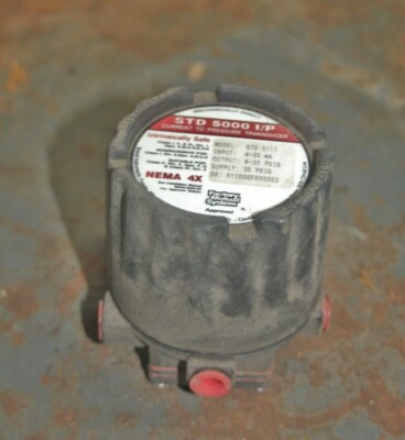 Brandt Current to Pressure Transducer STD5000 I/P | eBay