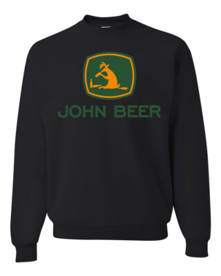 John Beer Logo Parody Drinking Unisex Crewneck Graphic Sweater | eBay