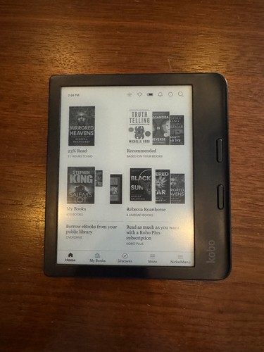 Kobo Libra 2 | eReader | 7” Glare Free B&W Touchscreen | Carta E Ink ...