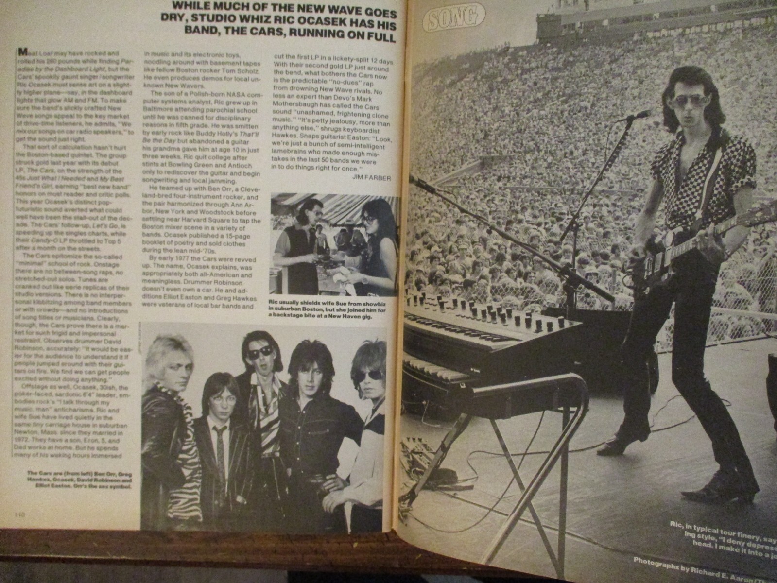 Aug, 1979 People Mag(LOIS CHILES/RICHARD KIEL/RIC OCASEK/THE CARS ...