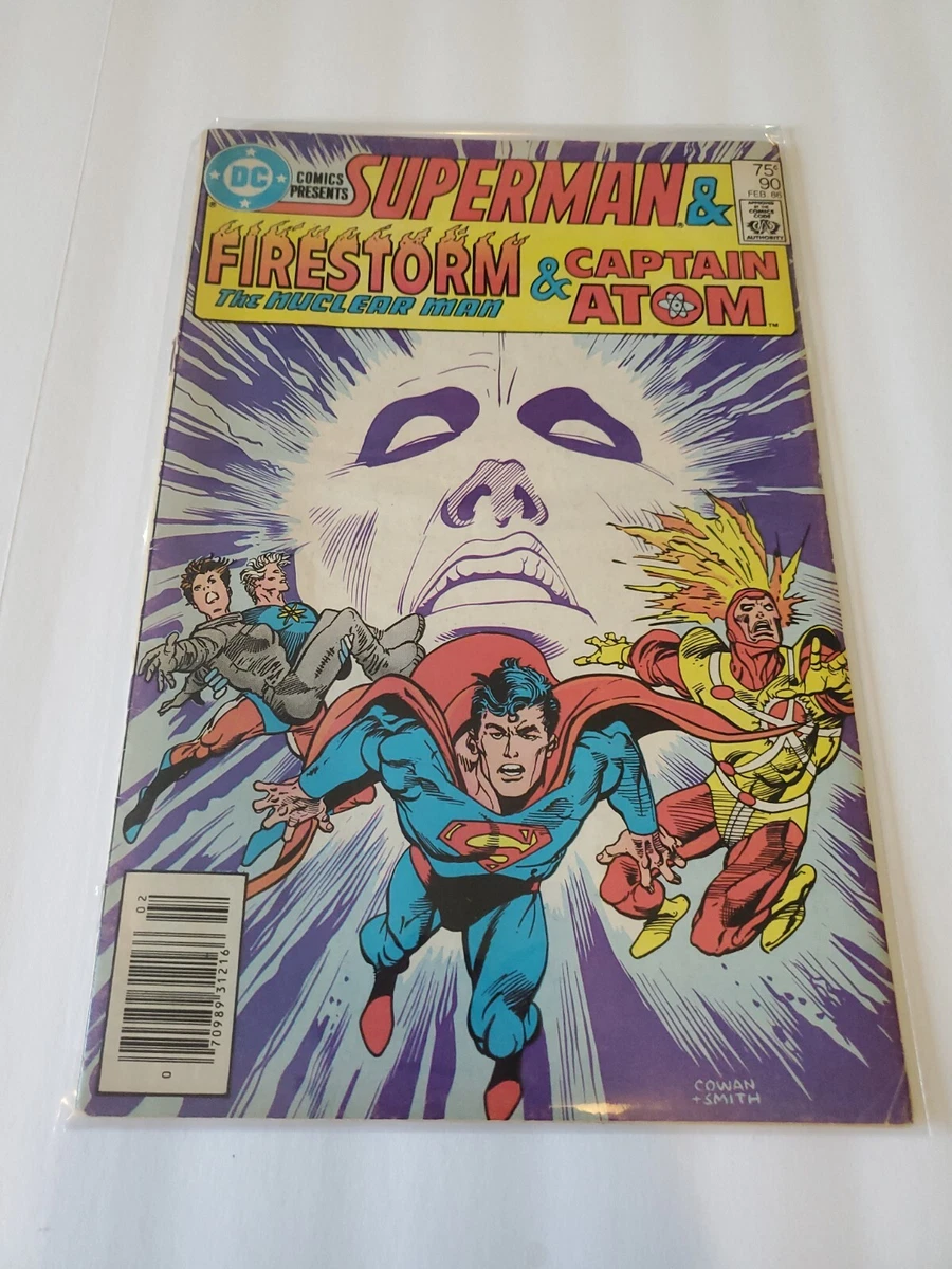 Captain Atom Vs Superman