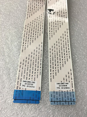 VIZIO E471VLE Main Board To Screen Panel Cables 0460-2860-1580, 046 ...