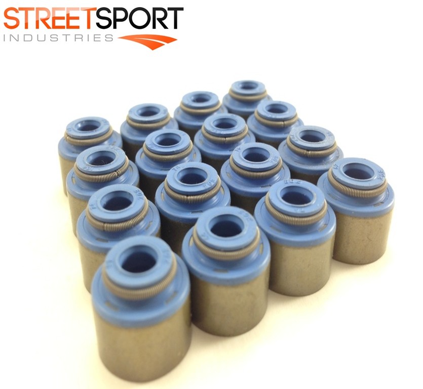 Mitsubishi 4G64 4G93 4G94 Lancer Mirage - FKM Valve Seals - Set of 16 ...