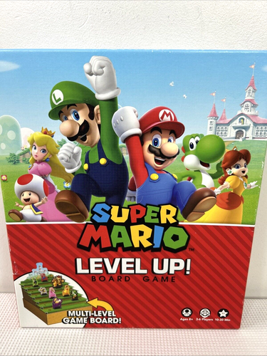 Super Mario Level Up! Board Game Multi Level Game Board! Nintendo ...