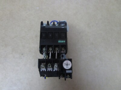 FUJI ELECTRIC STARTER SRCA3631-0/X (4A) 100-110V COIL w/ TR-0 0.95-1 ...