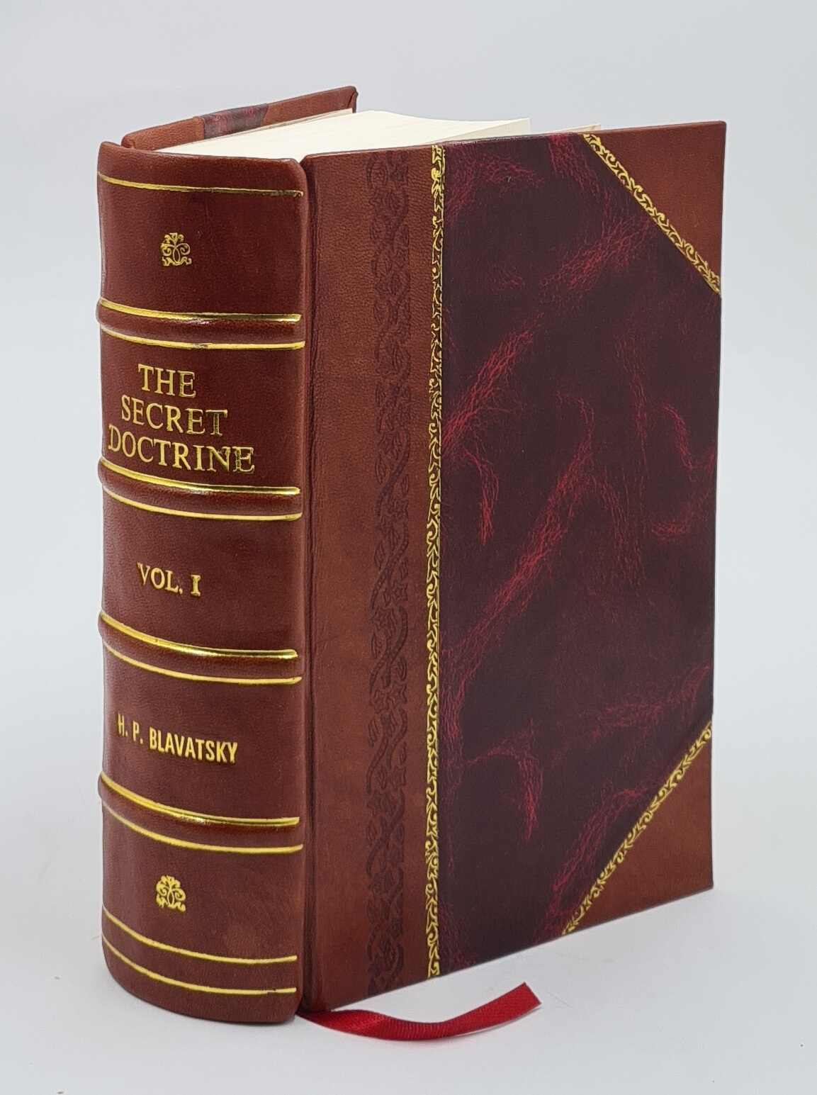 The Secret Doctrine Volume 1 1893 by H. P. Blavatsky [LEATHER BOUND] | eBay