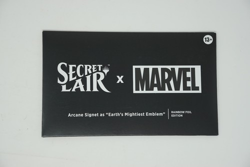 New Magic the Gathering MTG Secret Lair X Marvel - Arcane Signet ...