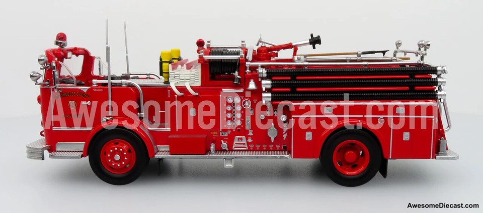 1965 Crown FireCoach: LACoFD Engine 51 - 1:50 Diecast Fire Truck Model ...