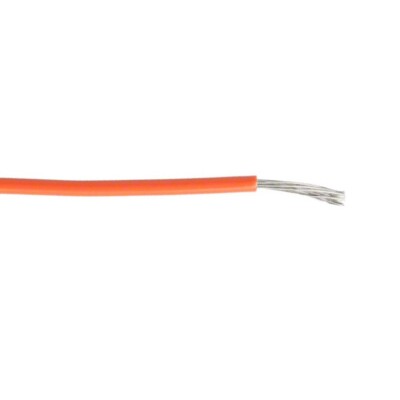250' M16878/4-BJE-3 16 AWG 19 Strand Type E PTFE Lead Wire 200°C Orange ...