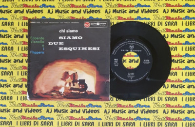 LP 45 7" EDOARDO VIANELLO Chi siamo? Siamo due esquimesi italy CAMDEN ...