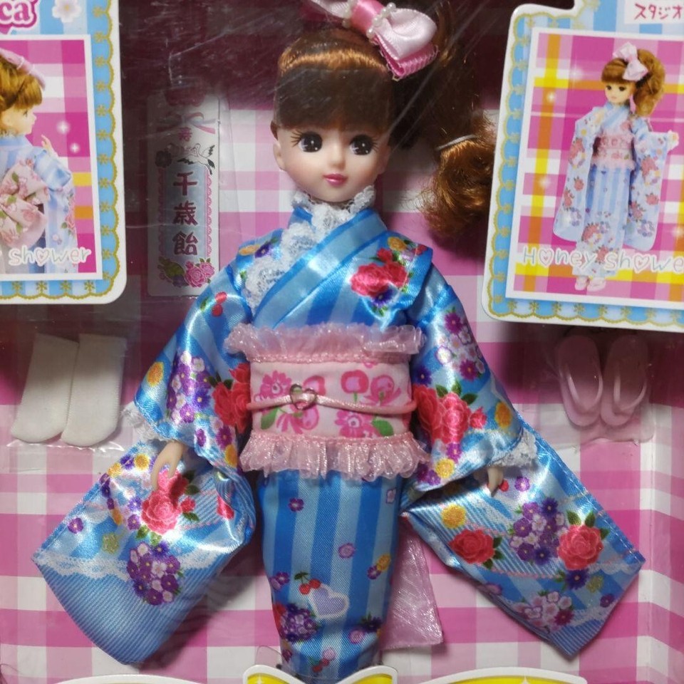 TAKARA TOMY Studio Alice Licca-chan Licca Doll Japanese Haregi Kimono ...