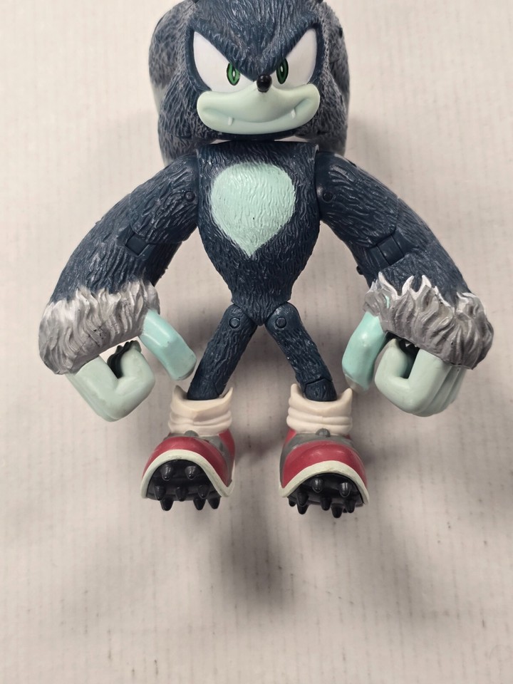 2008 Sonic the Hedgehog 6'' WEREHOG Figure Unleashed Sega Jazwares ...