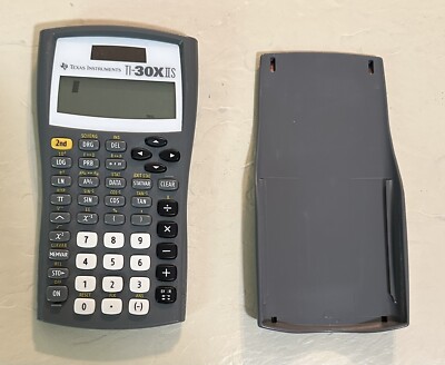 Texas Instruments TI-30XIIS Gray Scientific Calculator W/ Cover | eBay