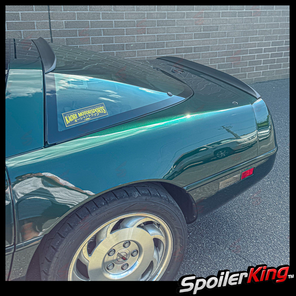 SpoilerKing (284K) Rear Trunk Spoiler DUCKBILL (Fits: Corvette C4 1984 ...