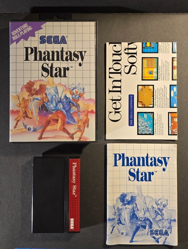 Phantasy Star : 1988 (Sega Master System) – Complete in Box – Tested ...