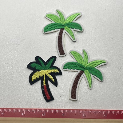 3 PALM TREES Patch Lot (2 Are The Same, 1 Different) K009 | eBay