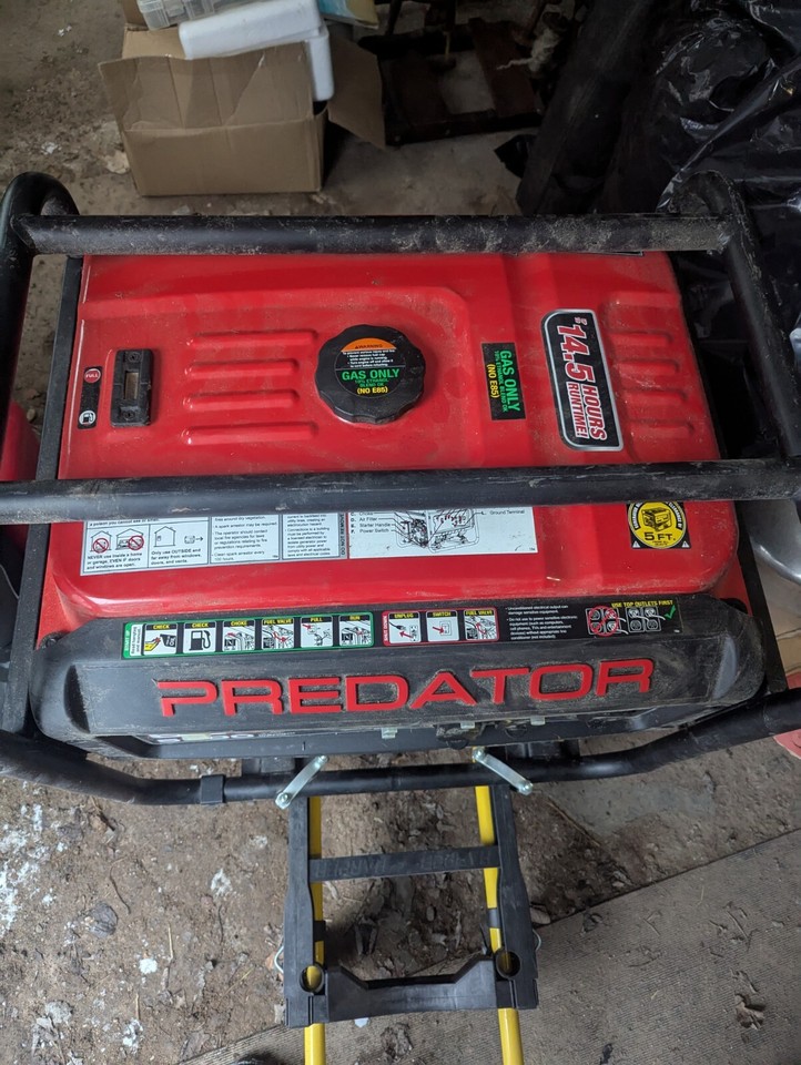 GAS PREDATOR 6500 - 5500/6500W PORTABLE GENERATOR | eBay