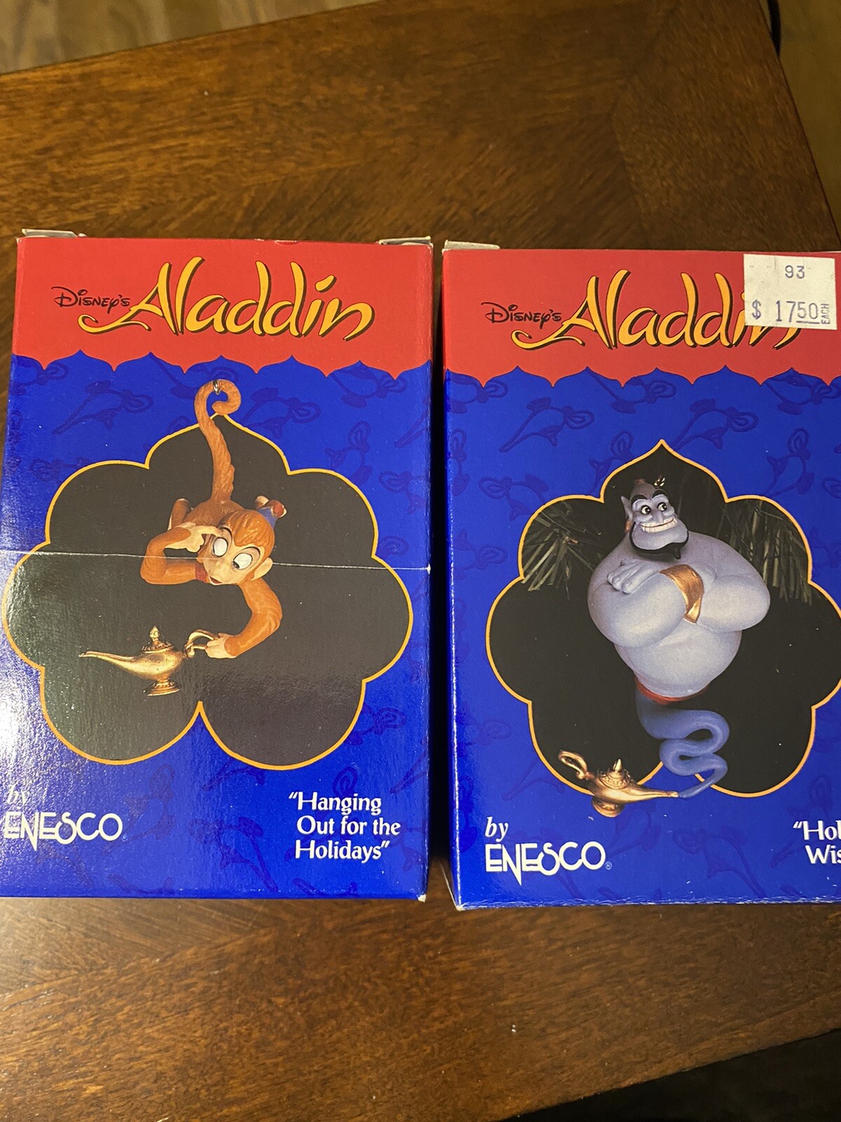 Enesco Disney's Aladdin Holiday Wishes Genie Ornament for sale online ...