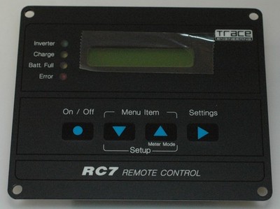 Trace RC7 Digital Inverter Remote Control New in Factory Box Free ...