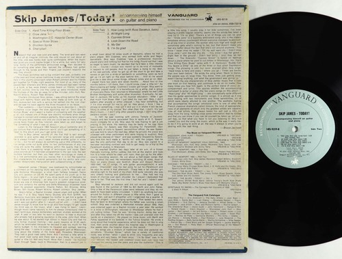 Skip James - Today! LP - Vanguard OG Press Mono | eBay