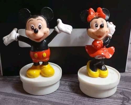 2 Adorables Figurines Nestlé - Smarties - Disney Mickey et Minnie ...