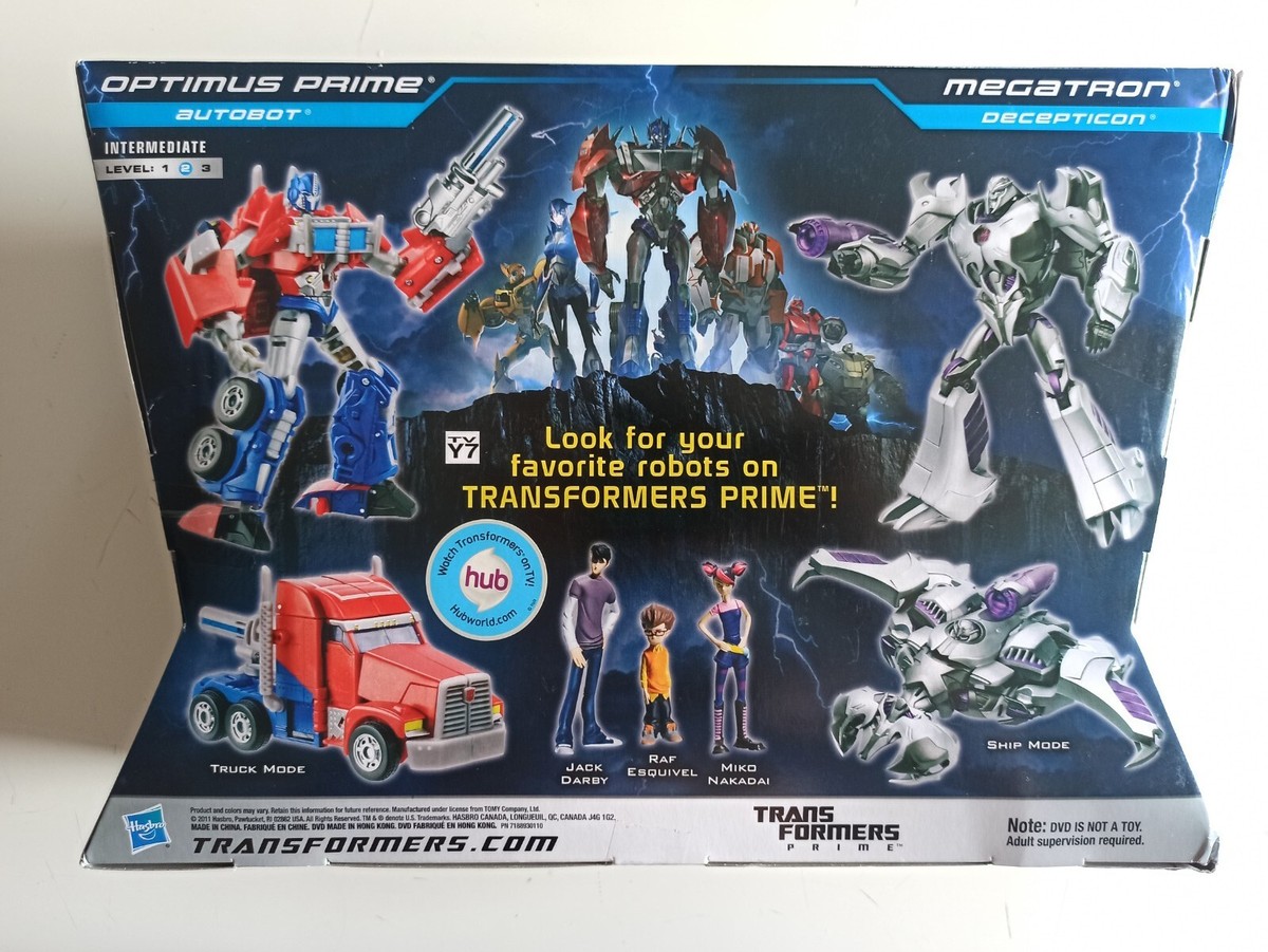 Transformatoren 1 Megatron Versus Optimus Prime Optimus And Megatron