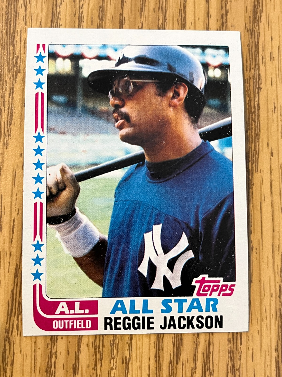 1982 Topps Reggie Jackson All Star New York Yankees #551 - C2 | eBay