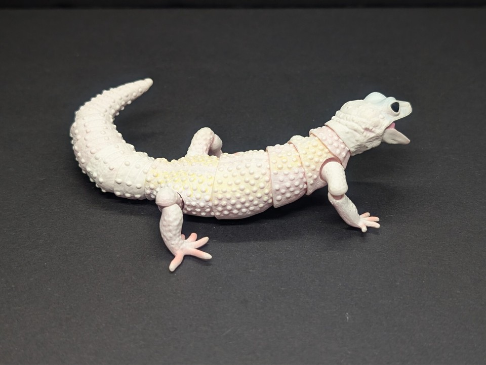 Bandai Gashapon Leopard Gecko 6.3in Realistic Figure Free Shipping from ...