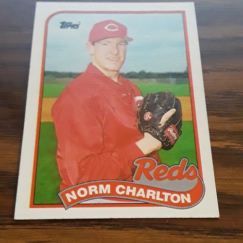1989 Topps Norm Charlton Cincinnati Reds Pitcher #737 | eBay