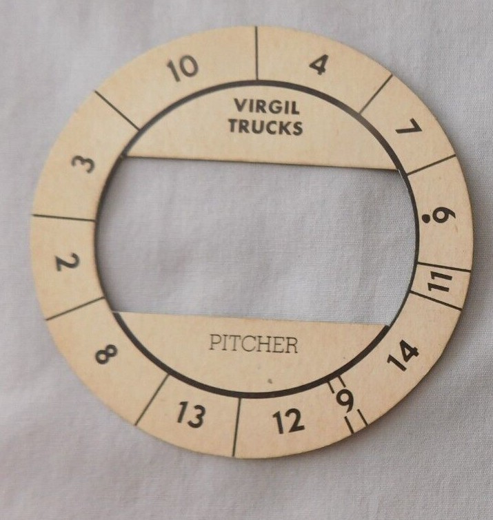 1957 Cadaco Disc Baseball Disc - Pick one | eBay