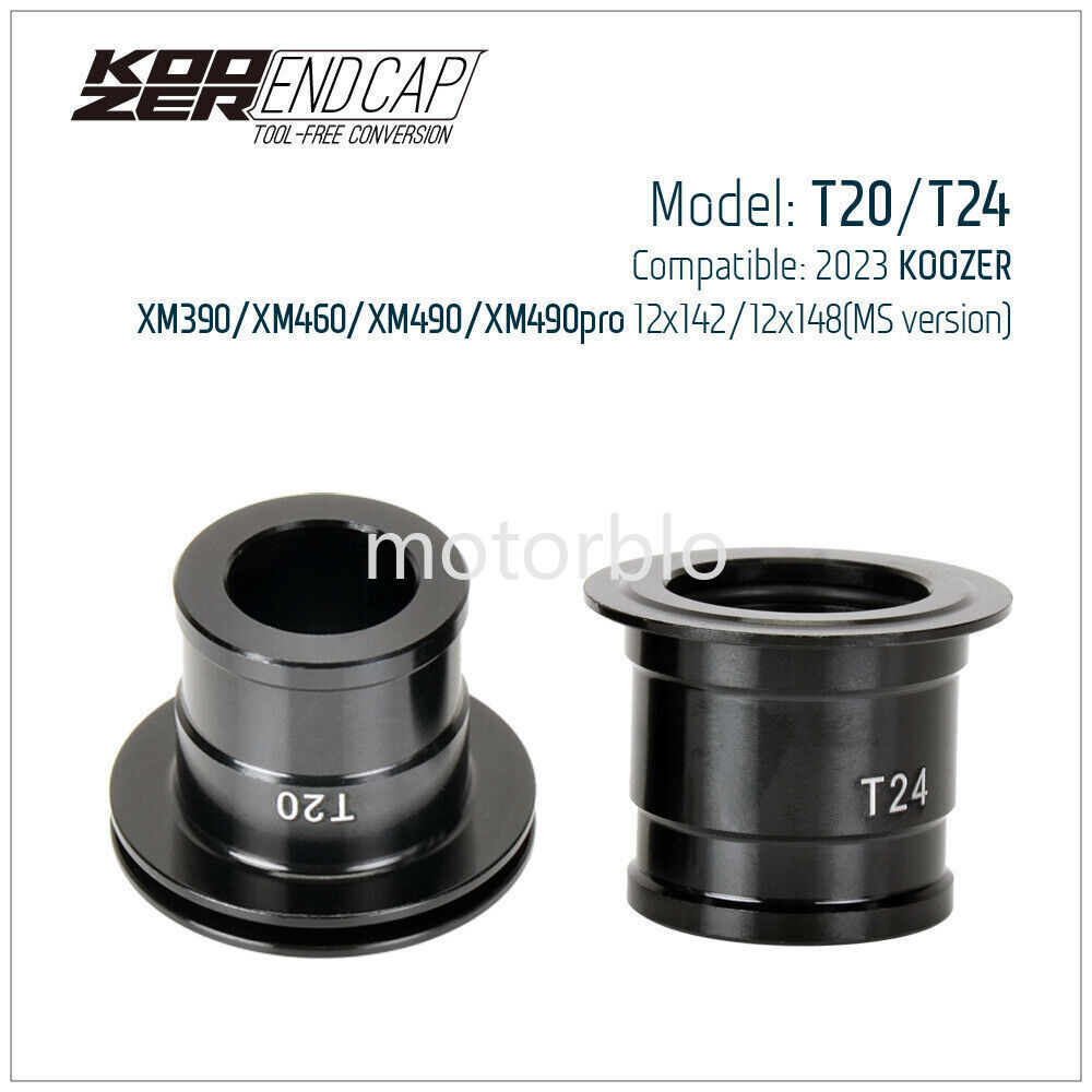 KOOZER MTB Hub End Cap Adapter for 2023 XM490/XM490pro/460/450/360 | eBay