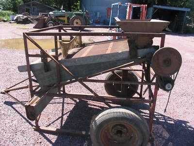 Clipper grain cleaner Mill On Wheels Corn Beans Wheat Oats Rye | eBay