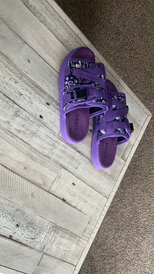 Draco Slides Purple Bandana | eBay