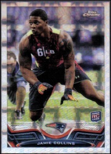 2013 Topps Chrome Xfractors New England Patriots Football Card #28 ...