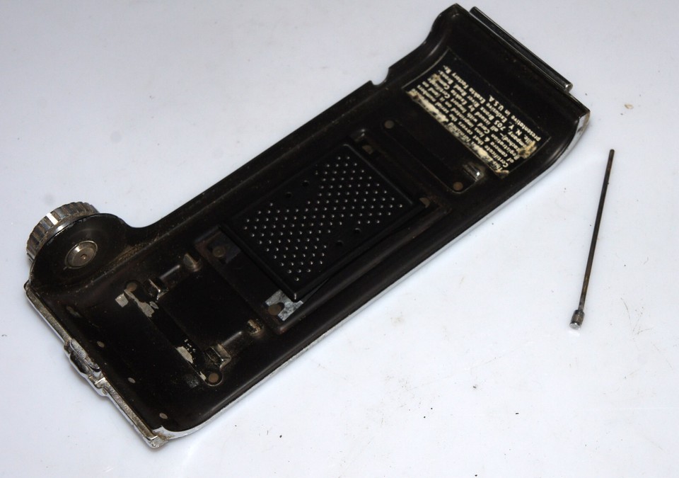 REAR PANEL FROM EXAKTA VAREX VX IIa IIb 35mm GERMAN CAMERA | eBay