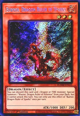 Burner, Dragon Ruler of Sparks BLMM-EN123 | eBay