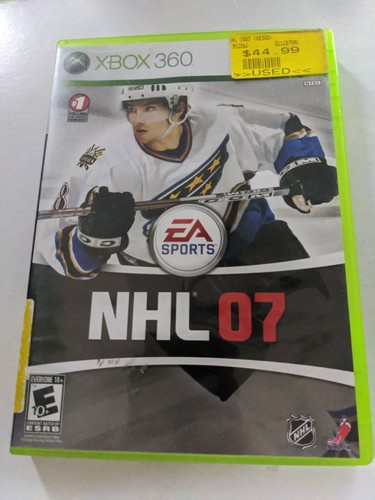 NHL 07 - Xbox 360 game ea sports 14633152791| eBay
